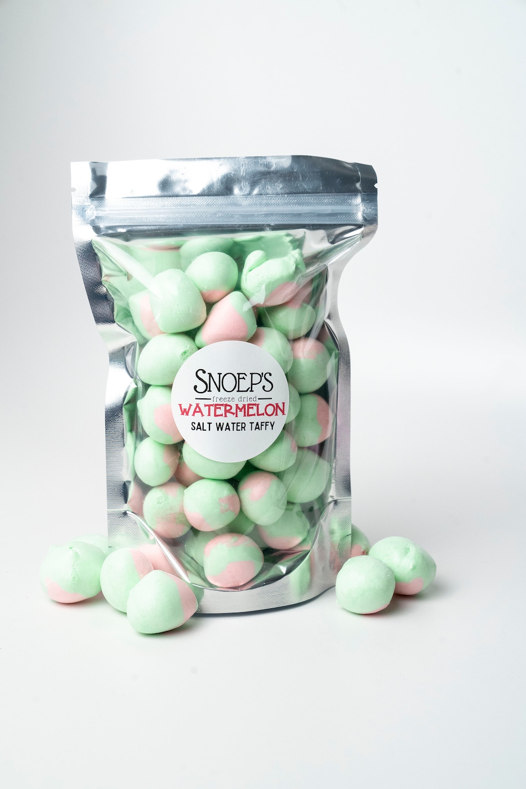 Freeze Dried Watermelon Taffy | FREE SHIPPING | Salt Water Taffy ...
