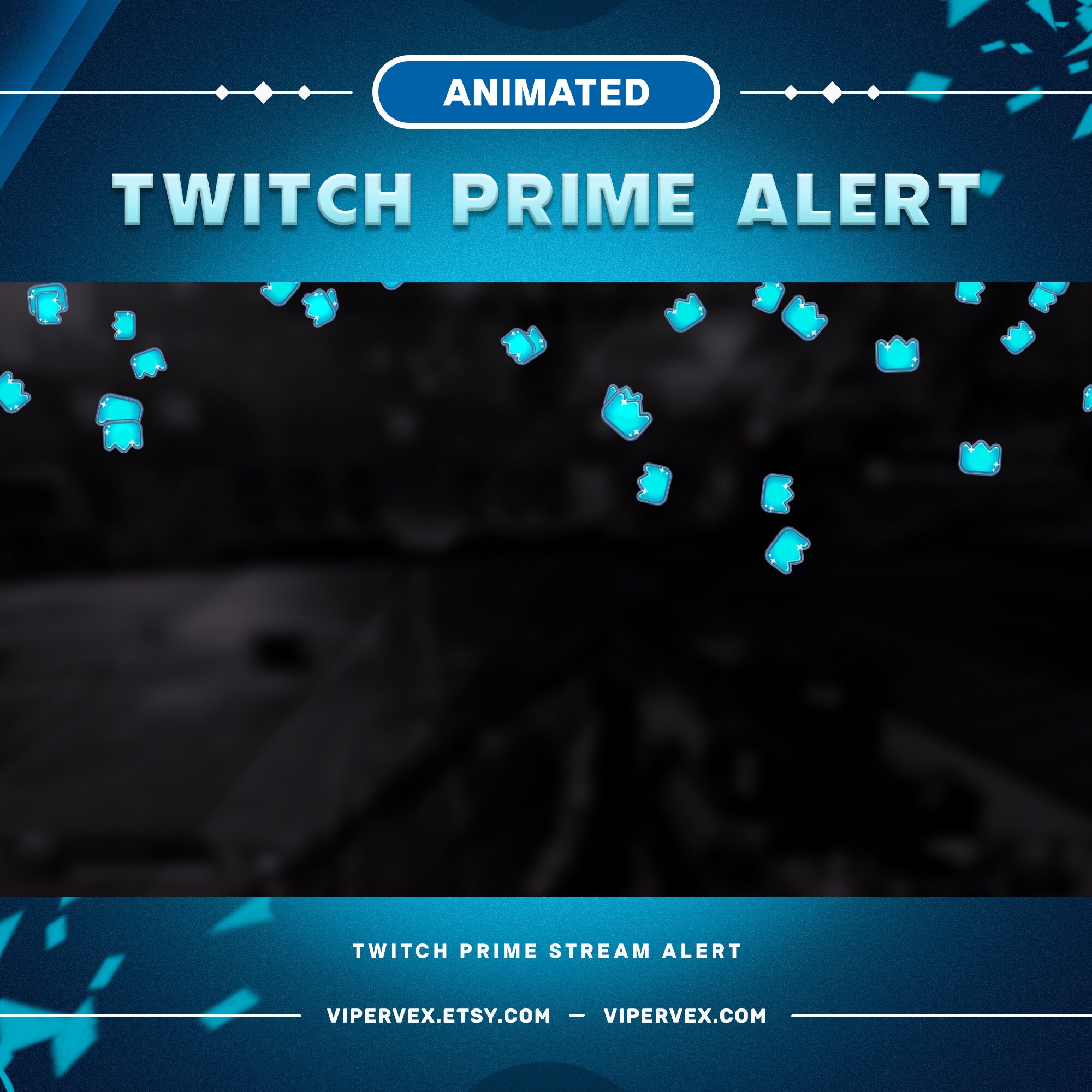Twitch Prime Stream Alert, Twitch TV Alerts, Streamlabs Alerts, Follow ...