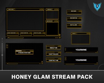 Aesthetic Gray Animated Stream Overlay Pack Twitch Overlay - Etsy