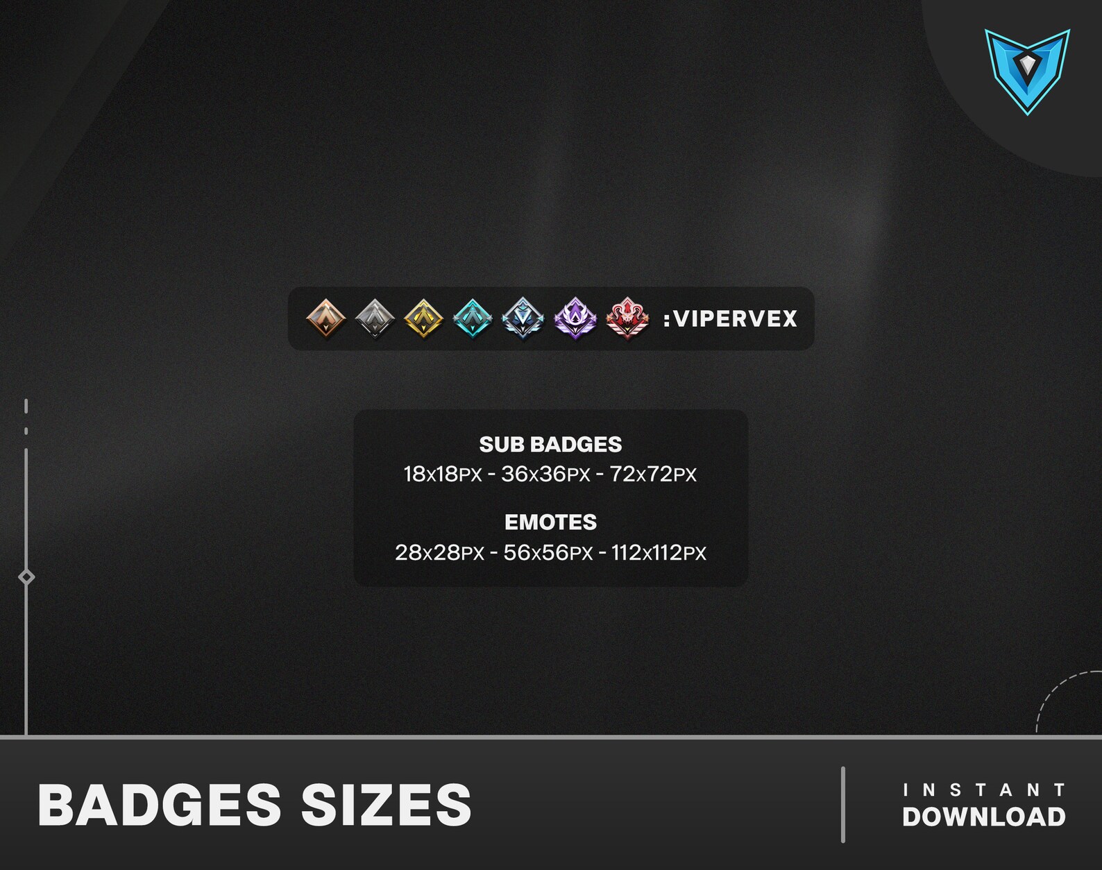 Apex Sub Badges for Twitch: Celestial Charms (digital Download) - Etsy