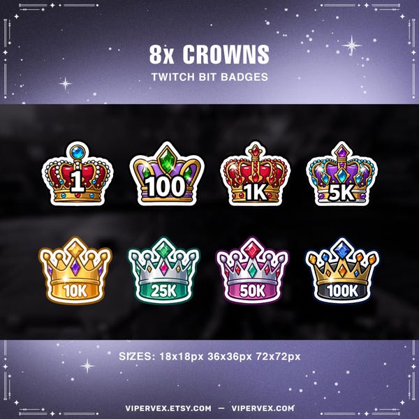 8 Bit Royal Crown - Etsy