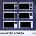 Animated Twitch Overlay Blue Pixels Twitch Overlay Cozy - Etsy
