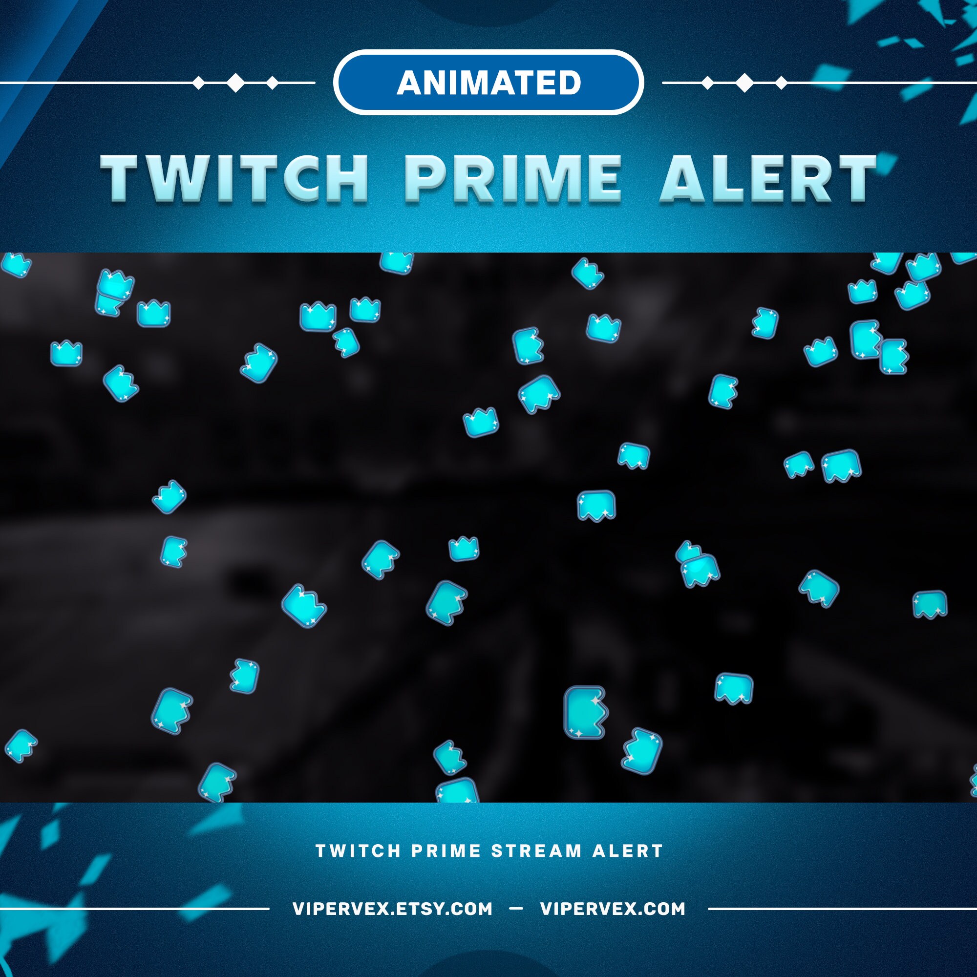 Twitch Prime Stream Alert, Twitch TV Alerts, Streamlabs Alerts, Follow ...