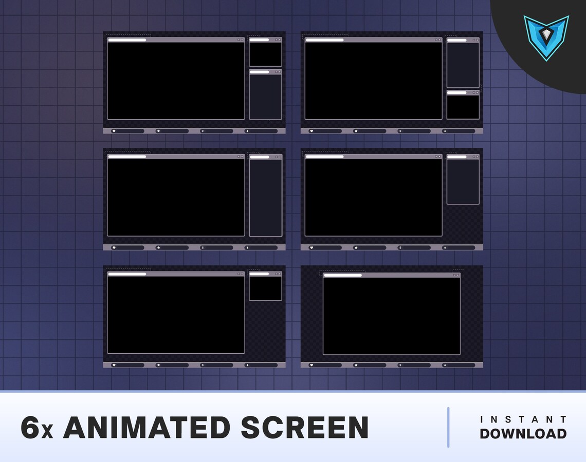 Dark Lofi Twitch Overlay Stream Package Lofi Stream Overlay - Etsy