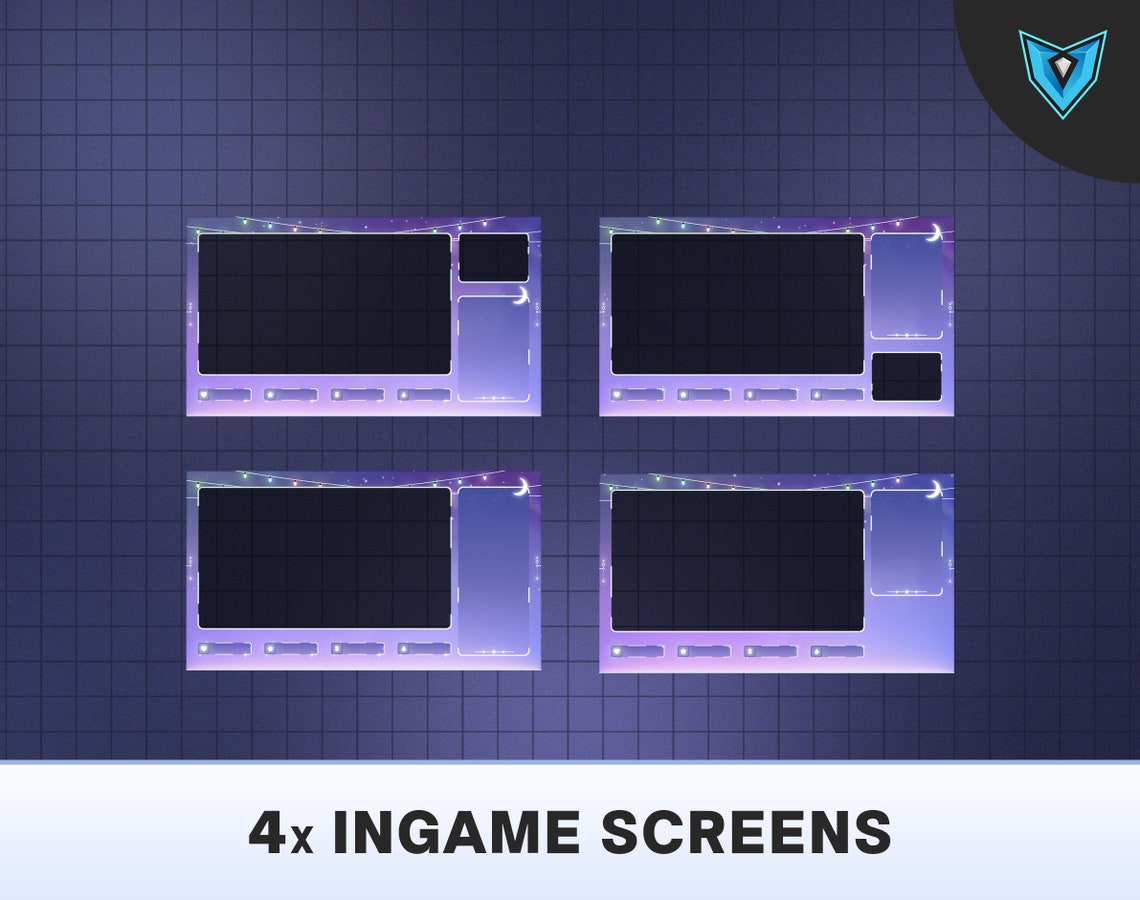 Cozy Winter Animated Twitch Overlay Stream Pack Christmas - Etsy