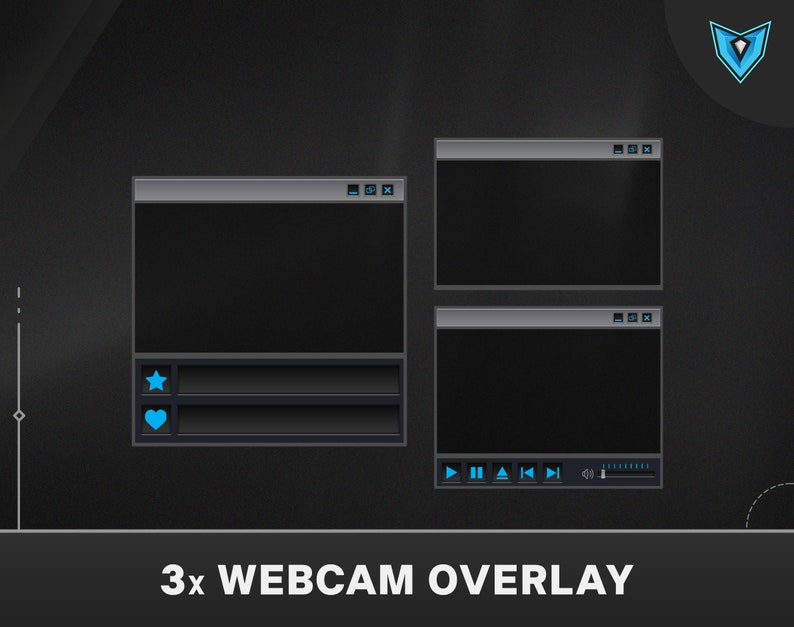 Aesthetic Gray Animated Stream Overlay Pack Twitch Overlay - Etsy