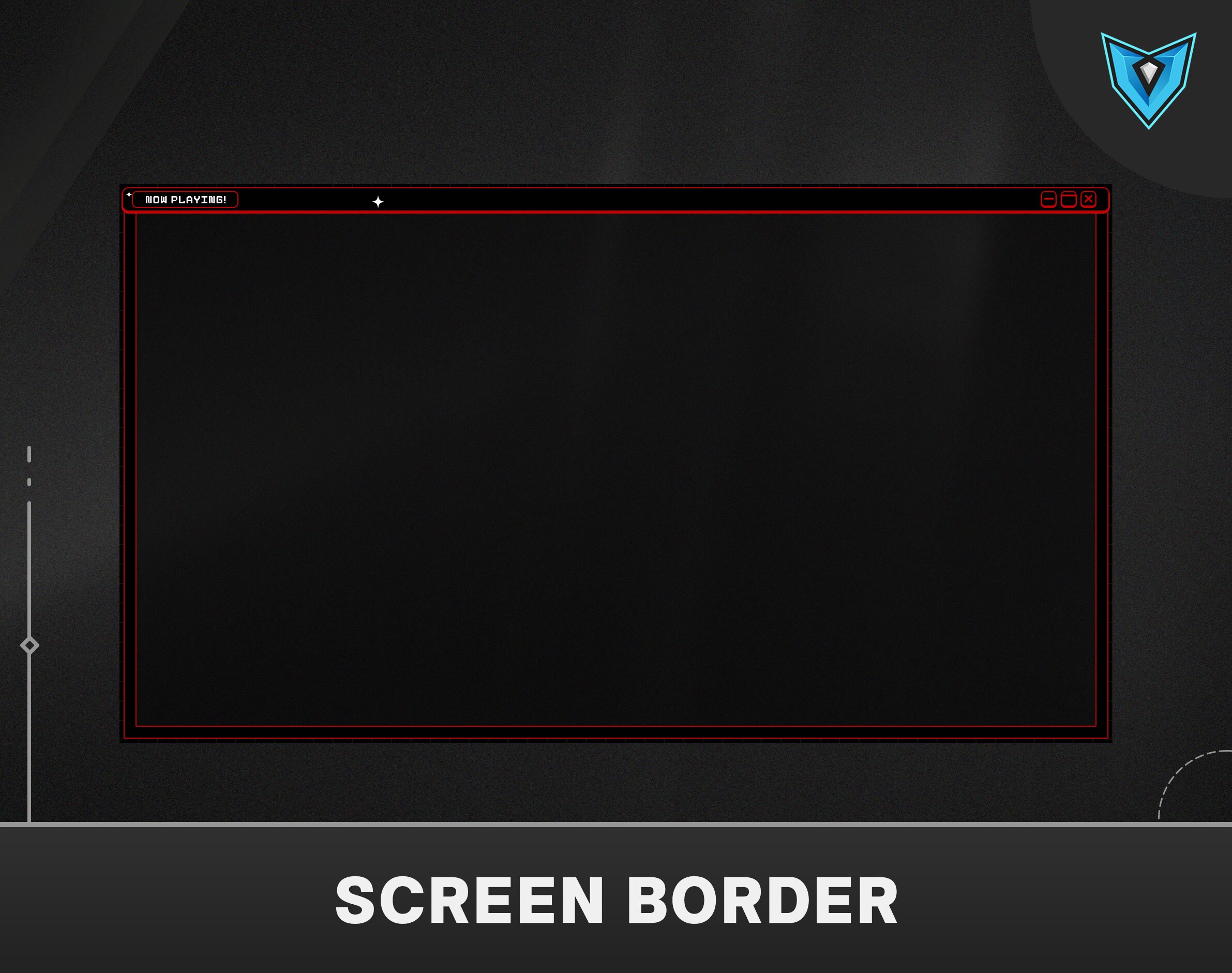 Black and Red Twitch Overlay Stream, Dark Twitch Overlay, Black Twitch ...