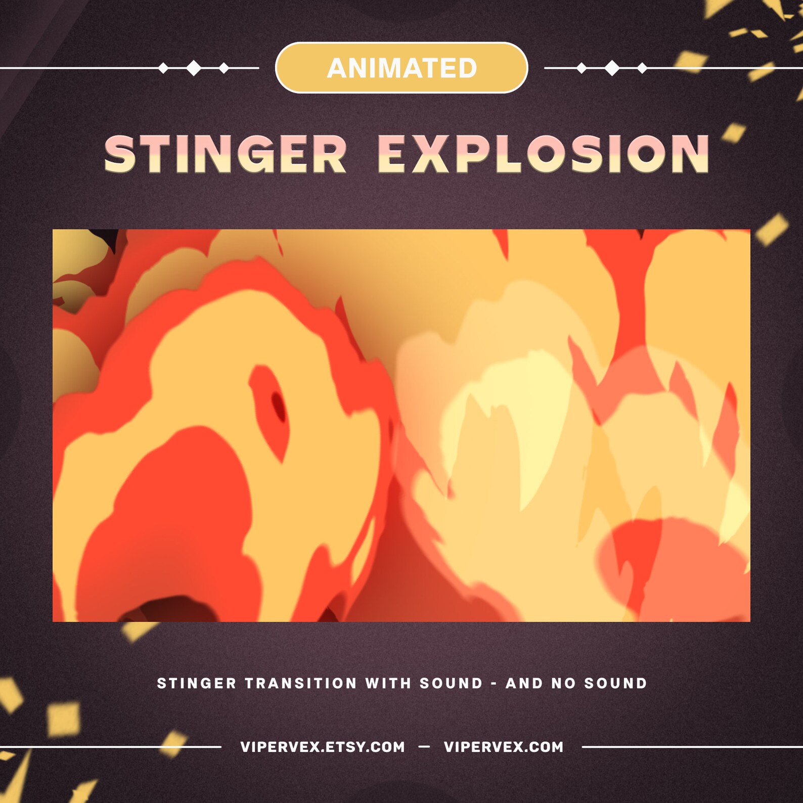 Twitch Stinger Transition, Obs Stinger Transition, Twitch Transitions ...