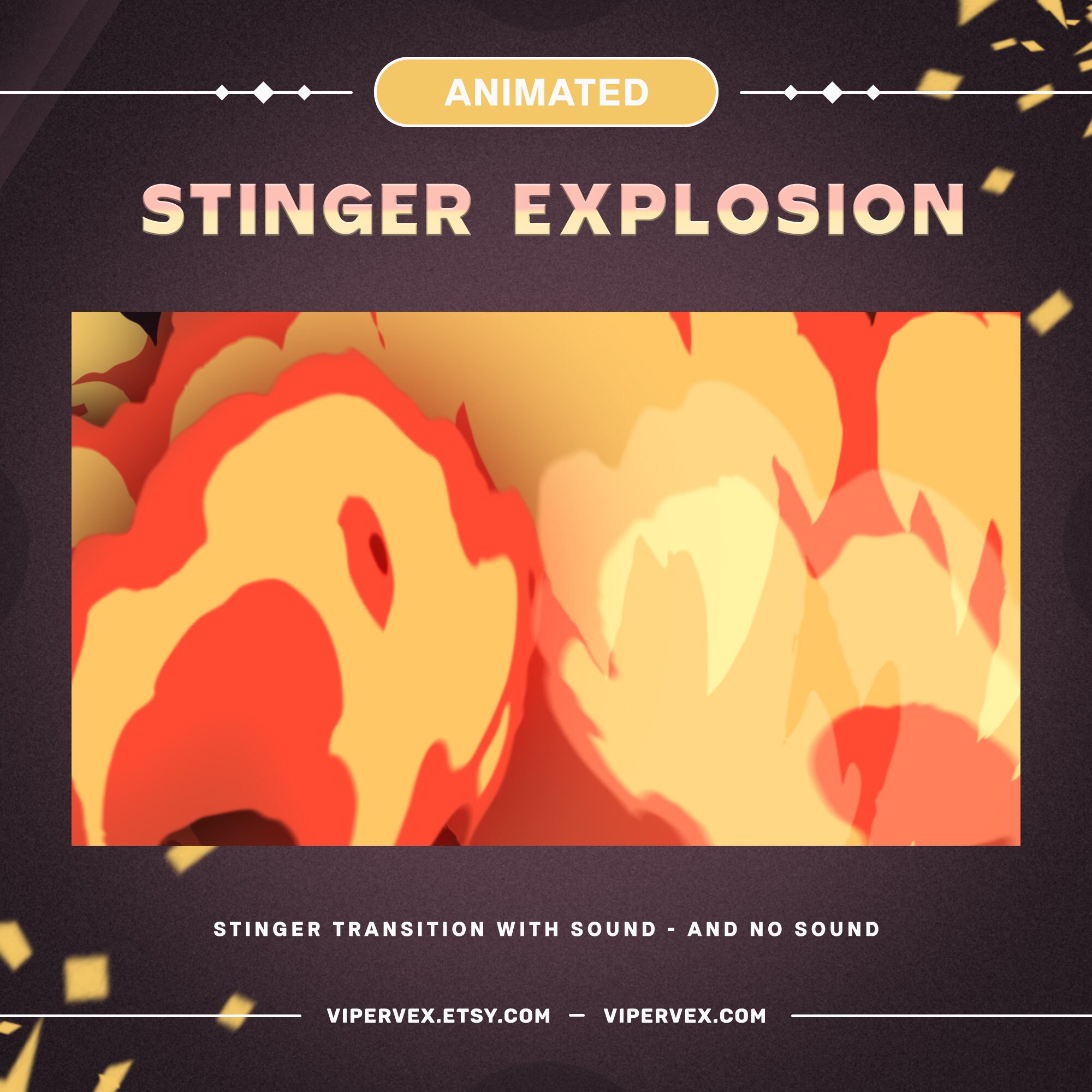 Twitch Stinger Transition, Obs Stinger Transition, Twitch Transitions ...