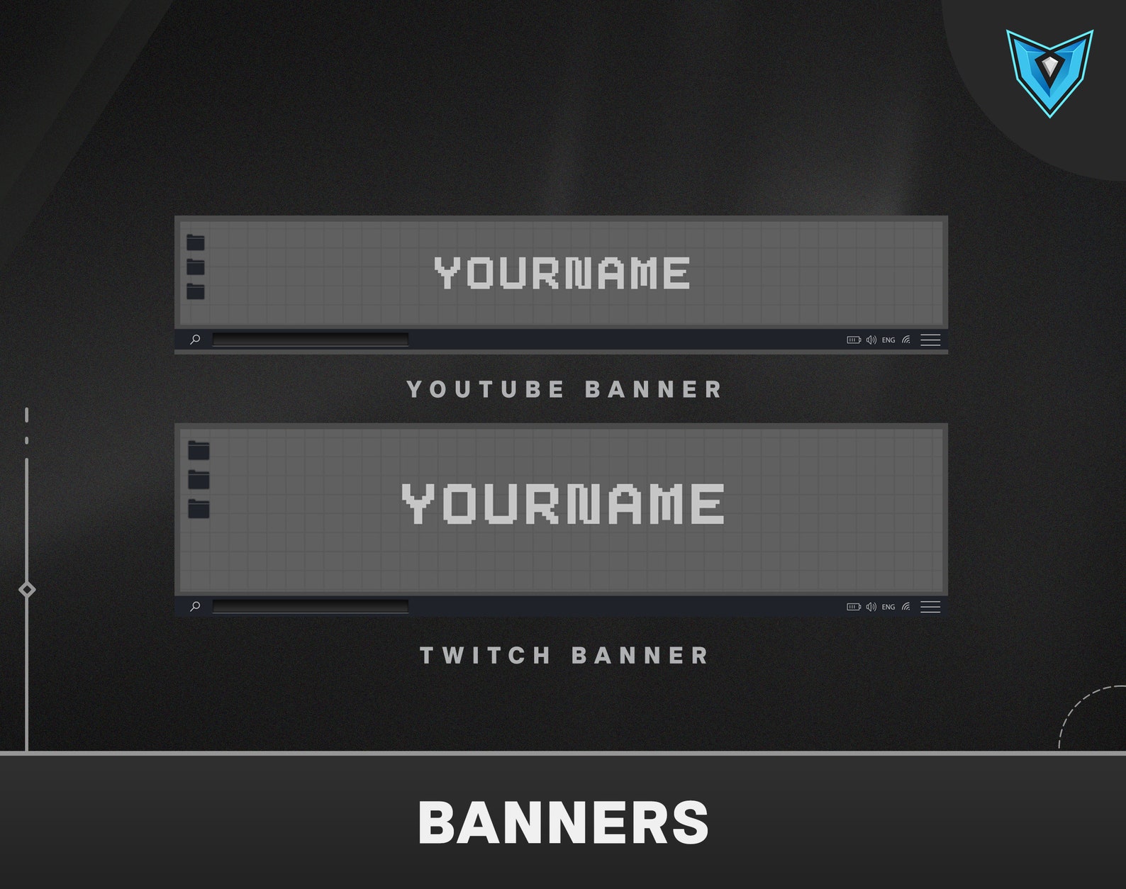 Aesthetic Gray Animated Stream Overlay Pack Twitch Overlay - Etsy