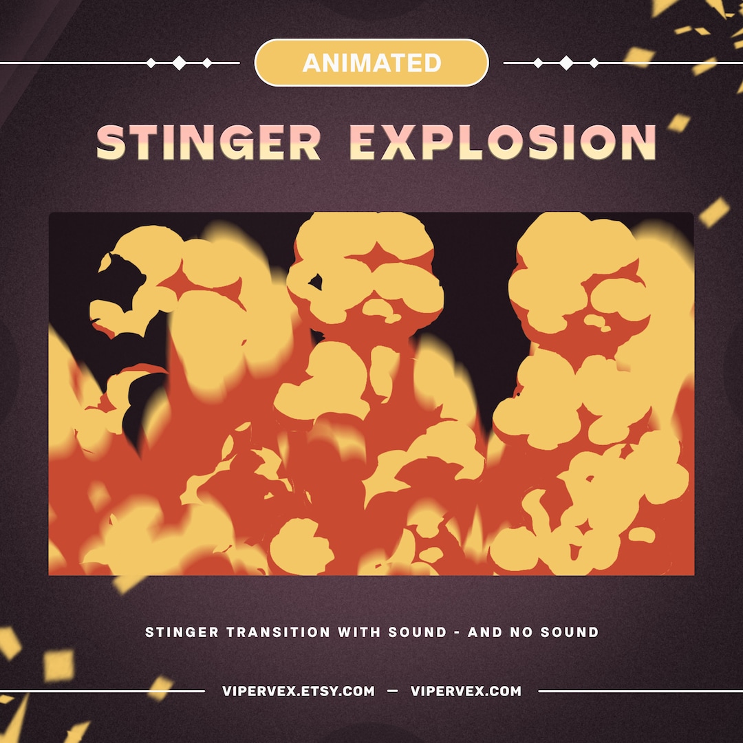 Twitch Stinger Transition, Obs Stinger Transition, Twitch Transitions ...