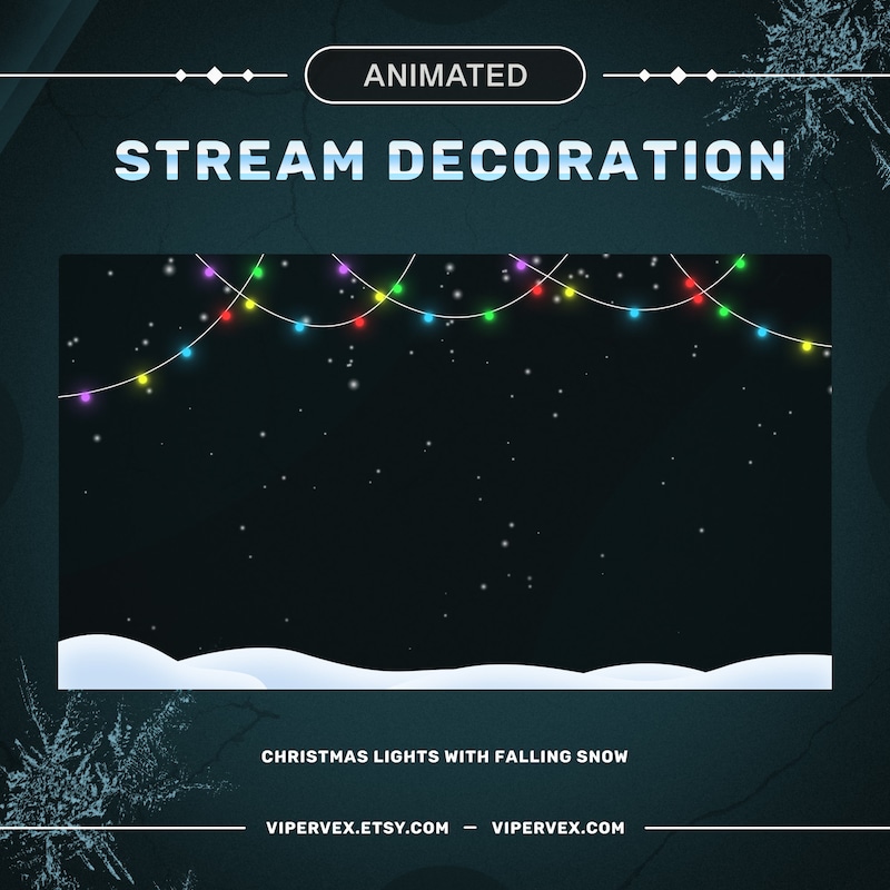 Stream Layout for Vtuber - Etsy