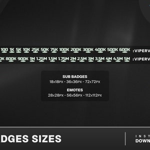 28 Twitch Bit Badges Cute Numbered, Green Bit Badges, Green Sub Badges ...