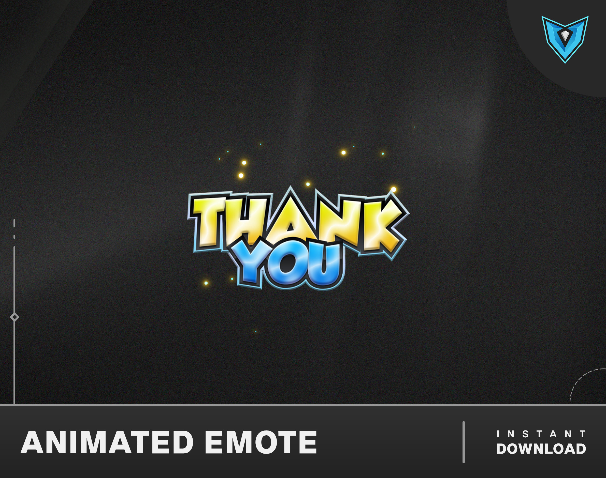 Animated Twitch Emote Thank You Animated Twitch Emote - Etsy