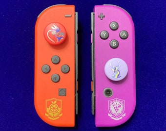 NEW Pokemon Scarlet & Violet Customized Joy-cons – for Nintendo Switch ...