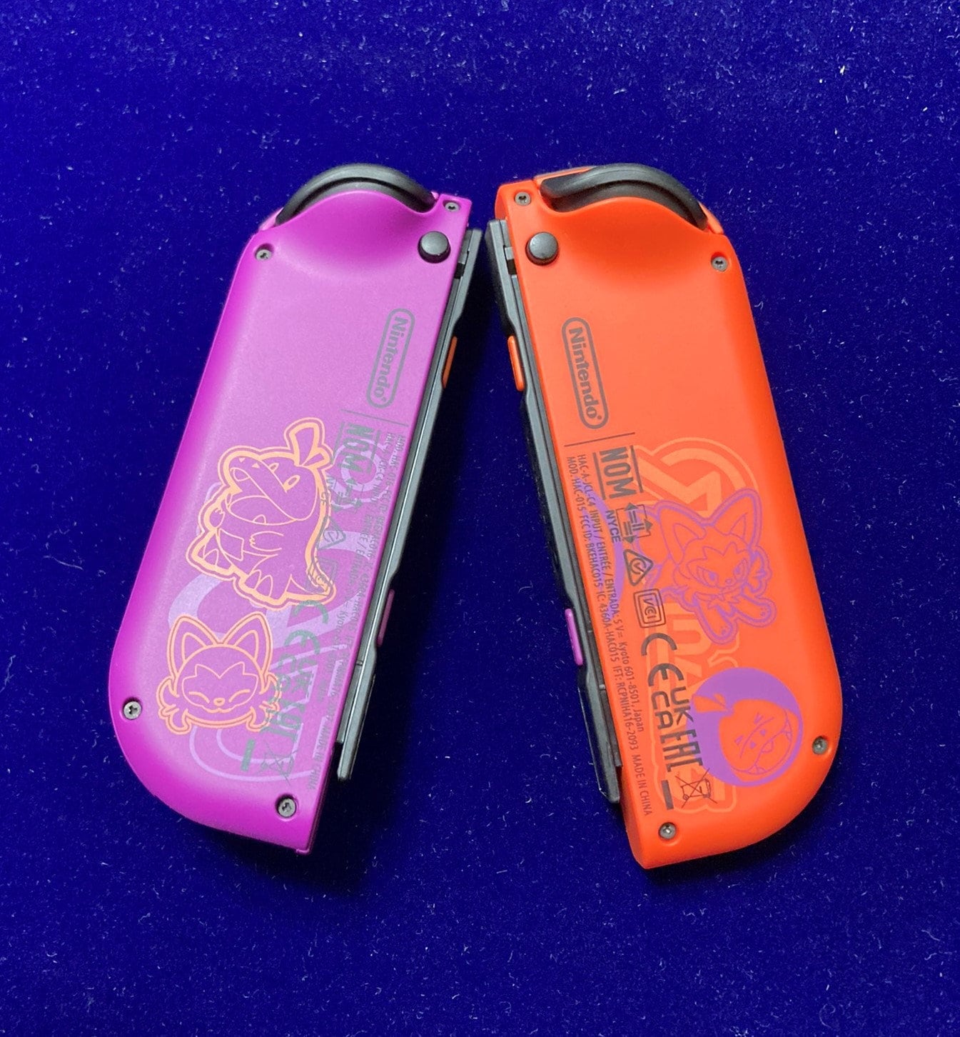 NEW Pokemon Scarlet & Violet Customized Joy-cons for Nintendo Switch - Etsy