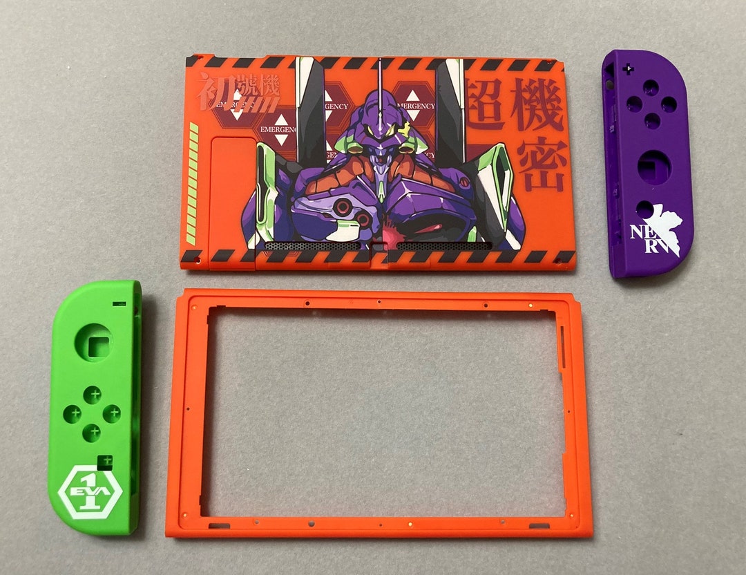 Evangelion Nintendo Switch Full Customization: Includes Eva Switch + 2 Joy-cons - Etsy