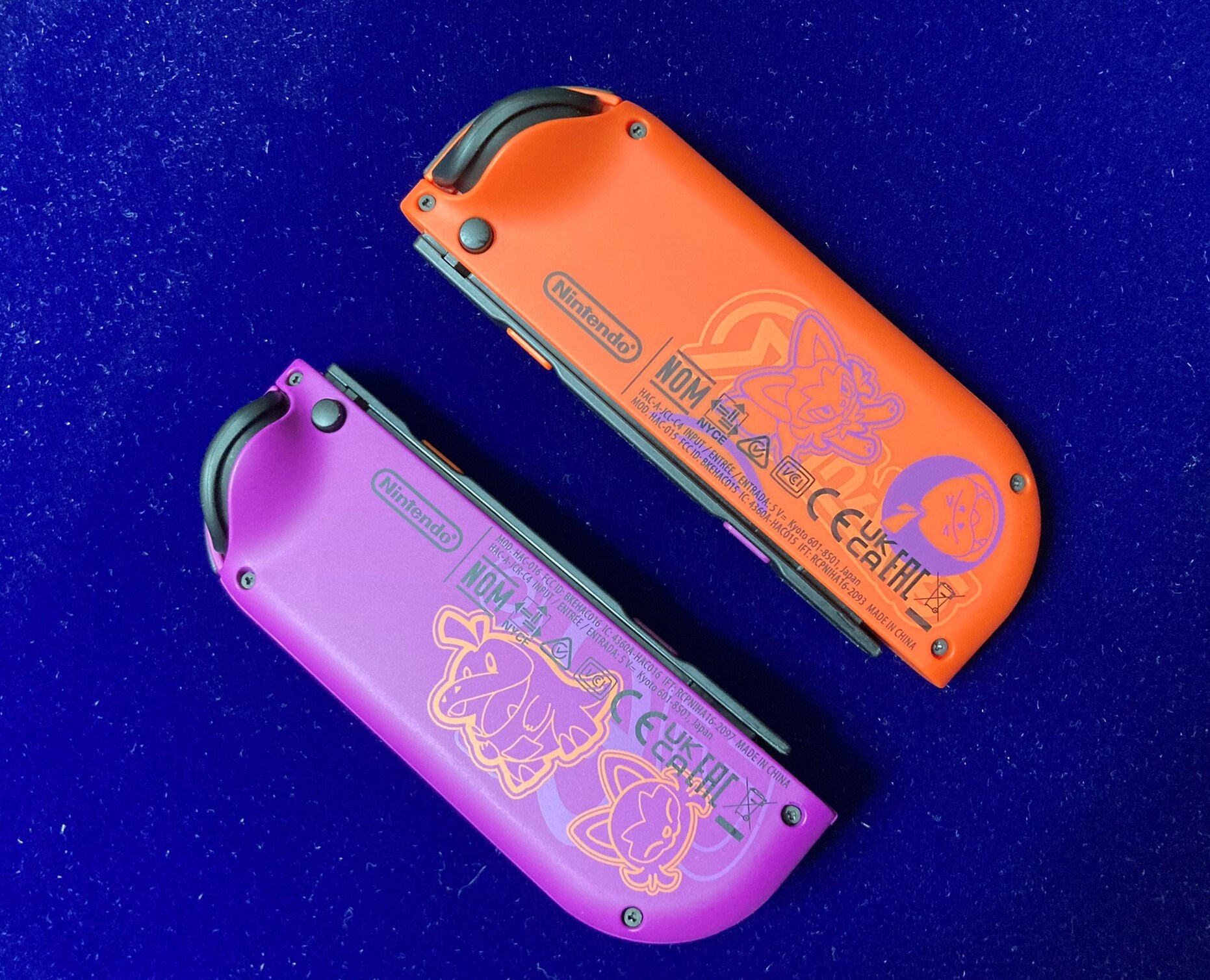 NEW Pokemon Scarlet & Violet Customized Joy-cons – for Nintendo Switch ...
