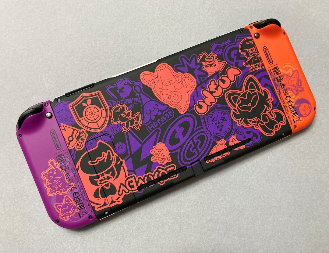 NEW Pokemon Scarlet & Violet Switch - Complete Customization Includes ...