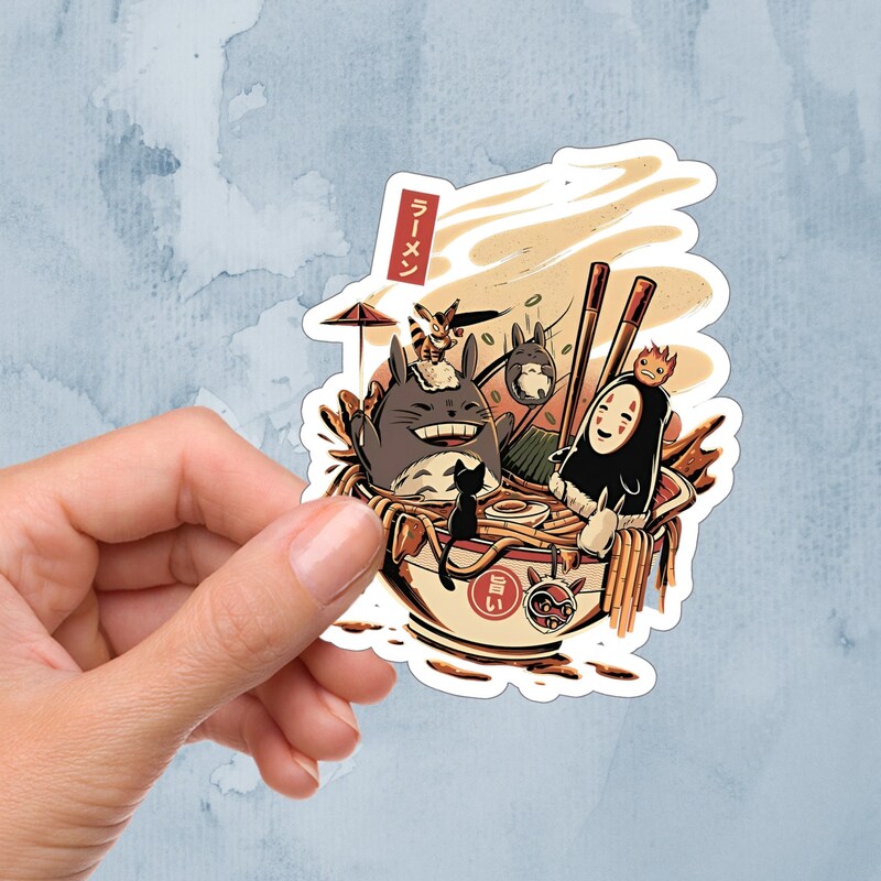 Ramen Stickers - Etsy