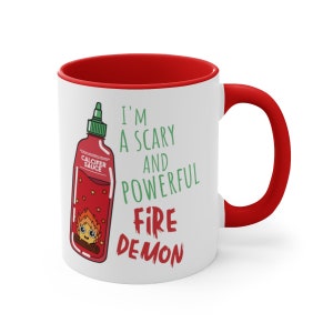 I'm A Scary and Powerful Fire Demon Demon Sauce - Etsy