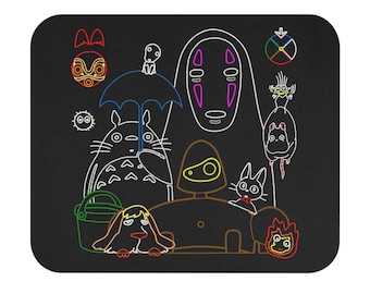 Spirited Away Inspired Rectangular Mouse Pad - Etsy