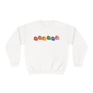 Pac Man Inspired Retro Sweater, 70's Sweater, Retro Sweater, Inspired ...