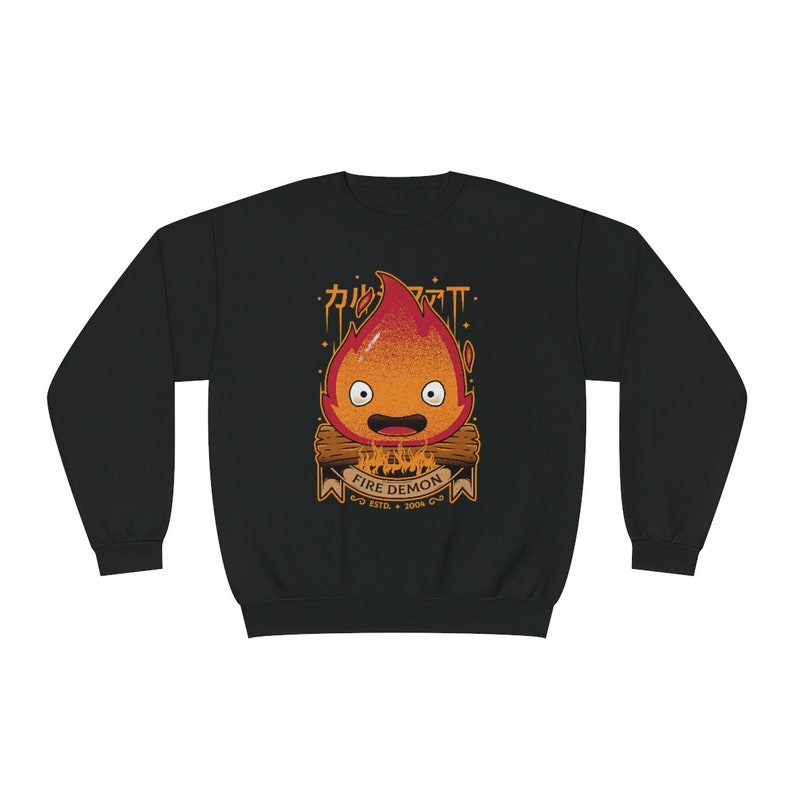 Calcifer Fire Demon Howl's Moving Castle Inspired - Etsy