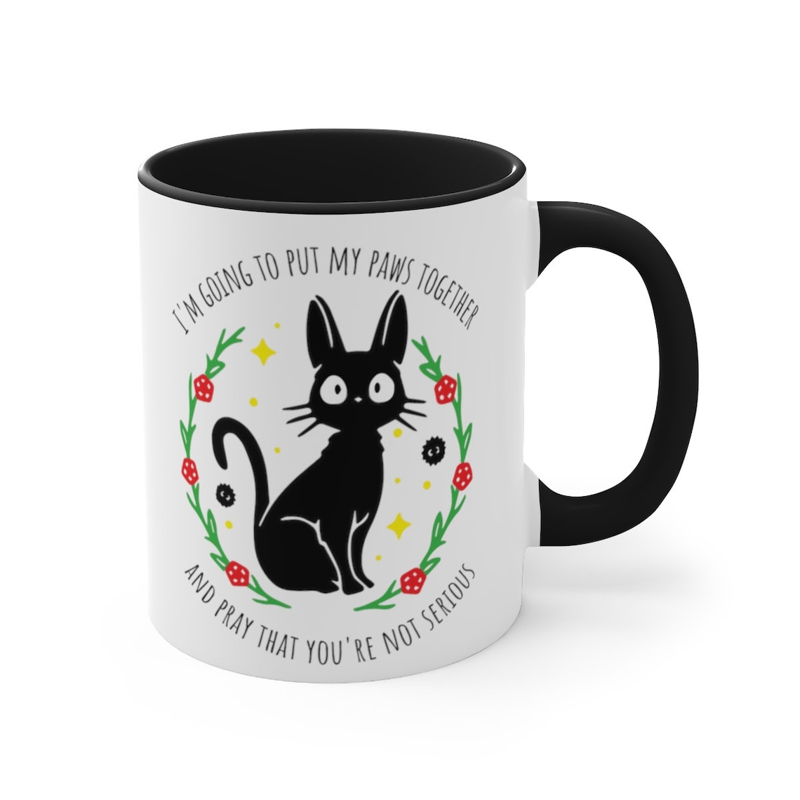 Kikis Delivery Service Jiji Inspired Accent Coffee Mug 11oz - Etsy