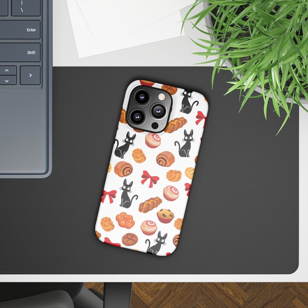 Studio Ghibli Inspired Kiki's Delivery Service Kiki's Bakery Jiji Phone ...