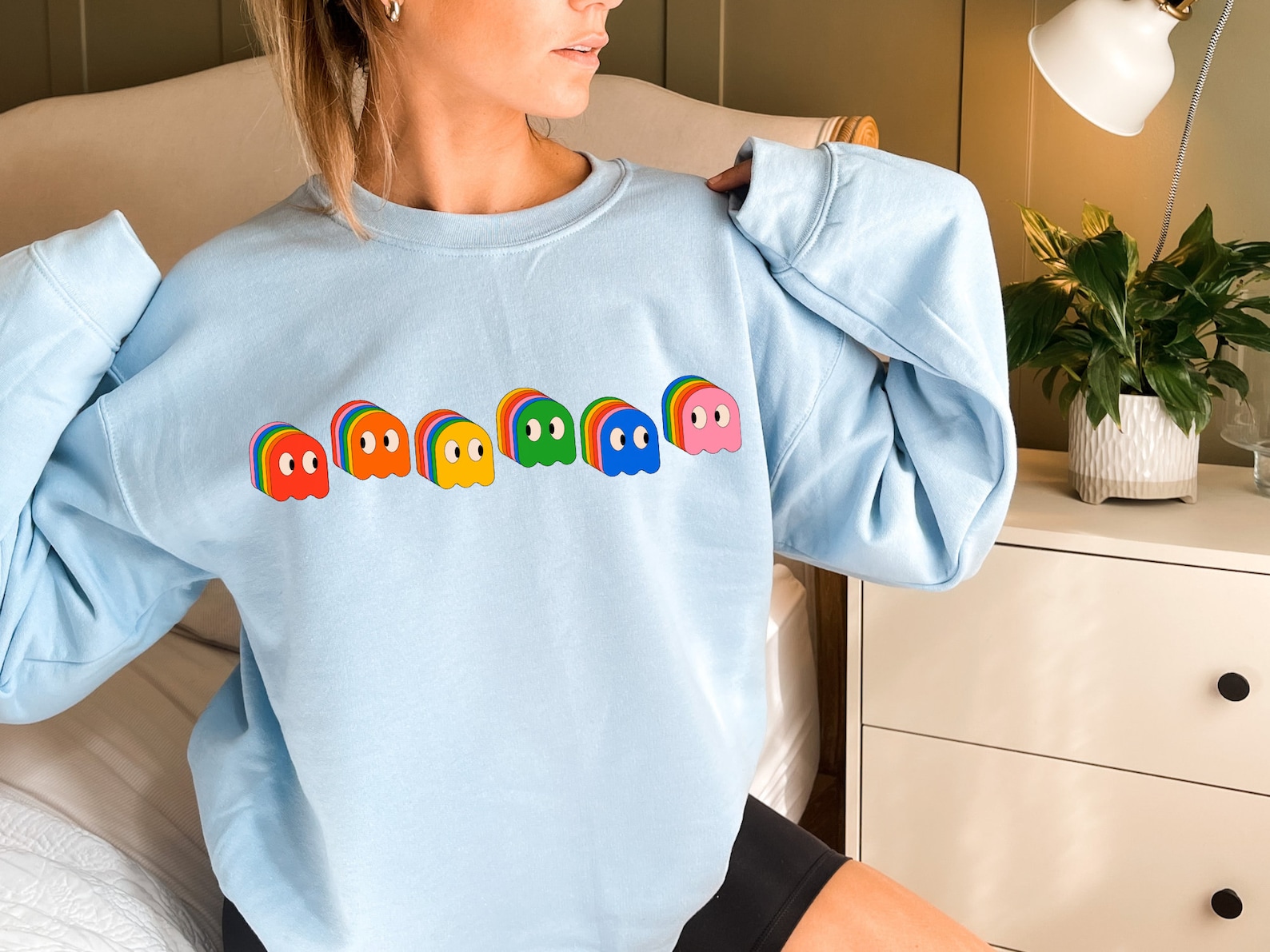 Pac Man Inspired Retro Sweater 70's Sweater Retro - Etsy