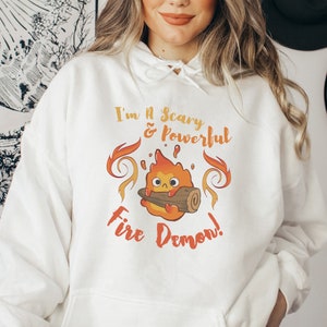 Calcifer Scary & Powerful Fire Demon Howl's Moving Castle Inspired ...