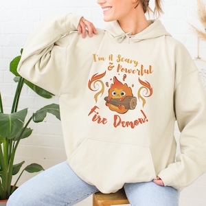 Calcifer Scary & Powerful Fire Demon Howl's Moving Castle Inspired ...