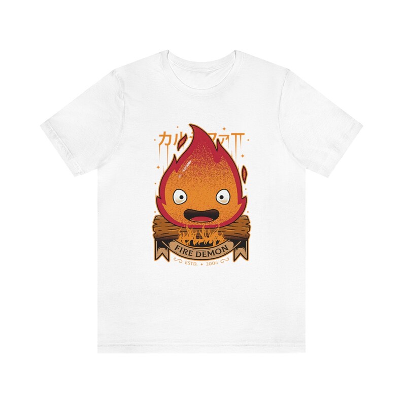 Calcifer Fire Demon Howl's Moving Castle Inspired Unisex - Etsy