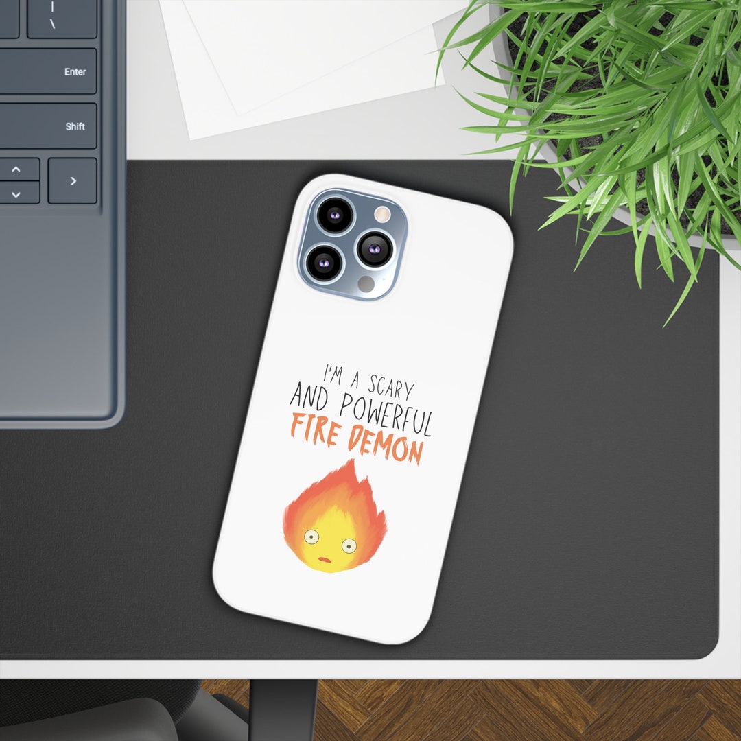 Calcifer Fire Demon i'm A Scary and Powerful Fire Demon Howl's Moving ...