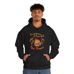 Calcifer Scary & Powerful Fire Demon Howl's Moving Castle Inspired ...