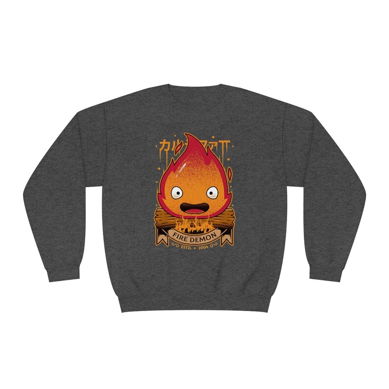Calcifer Fire Demon Howl's Moving Castle Inspired - Etsy