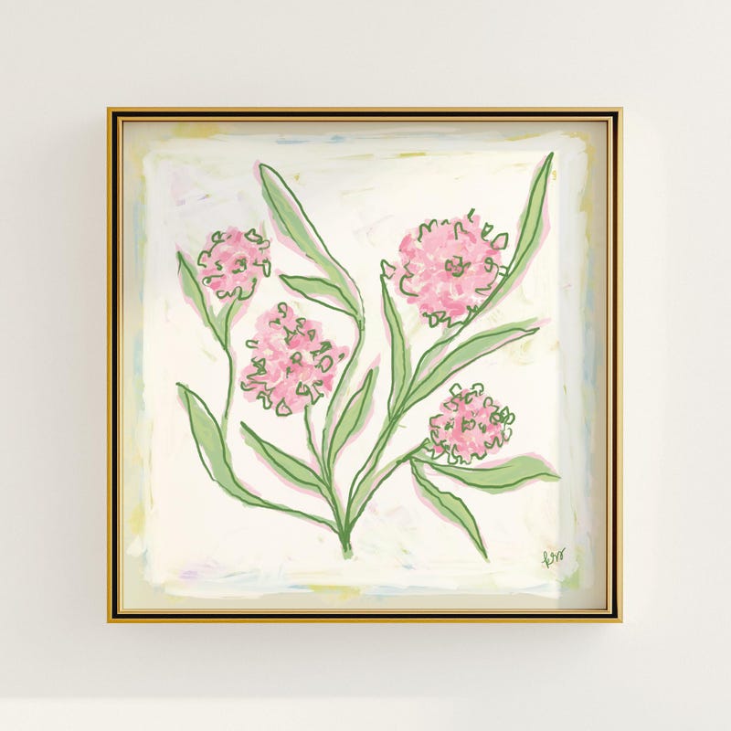 Modern Digital Art Floral - Etsy