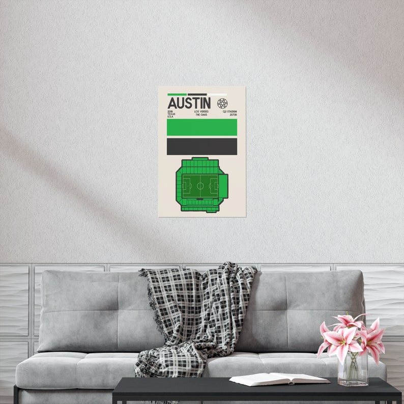 Austin Fc Poster / Print | Austin Fc Stadium Poster / Print | Austin ...