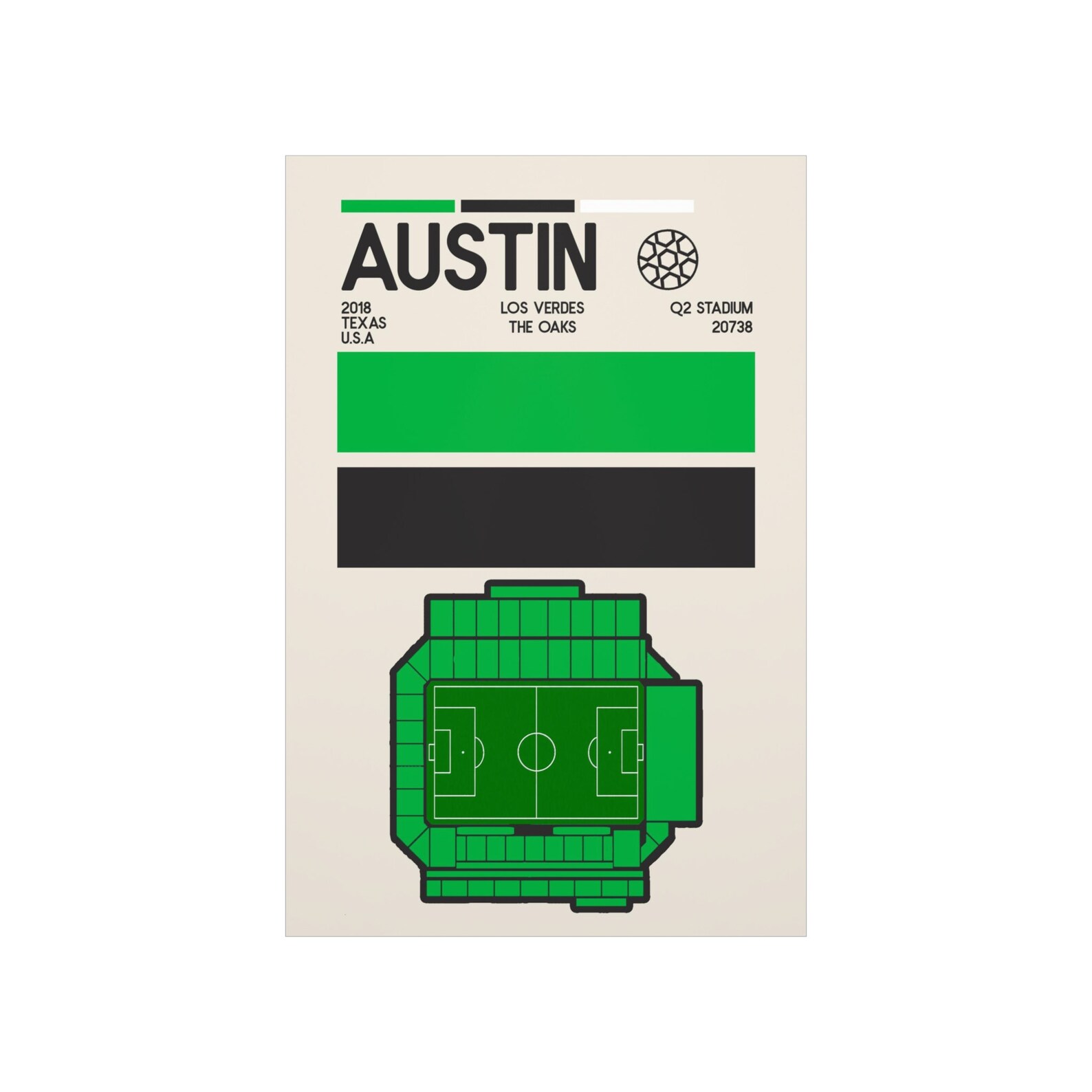 Austin Fc Poster / Print | Austin Fc Stadium Poster / Print | Austin ...