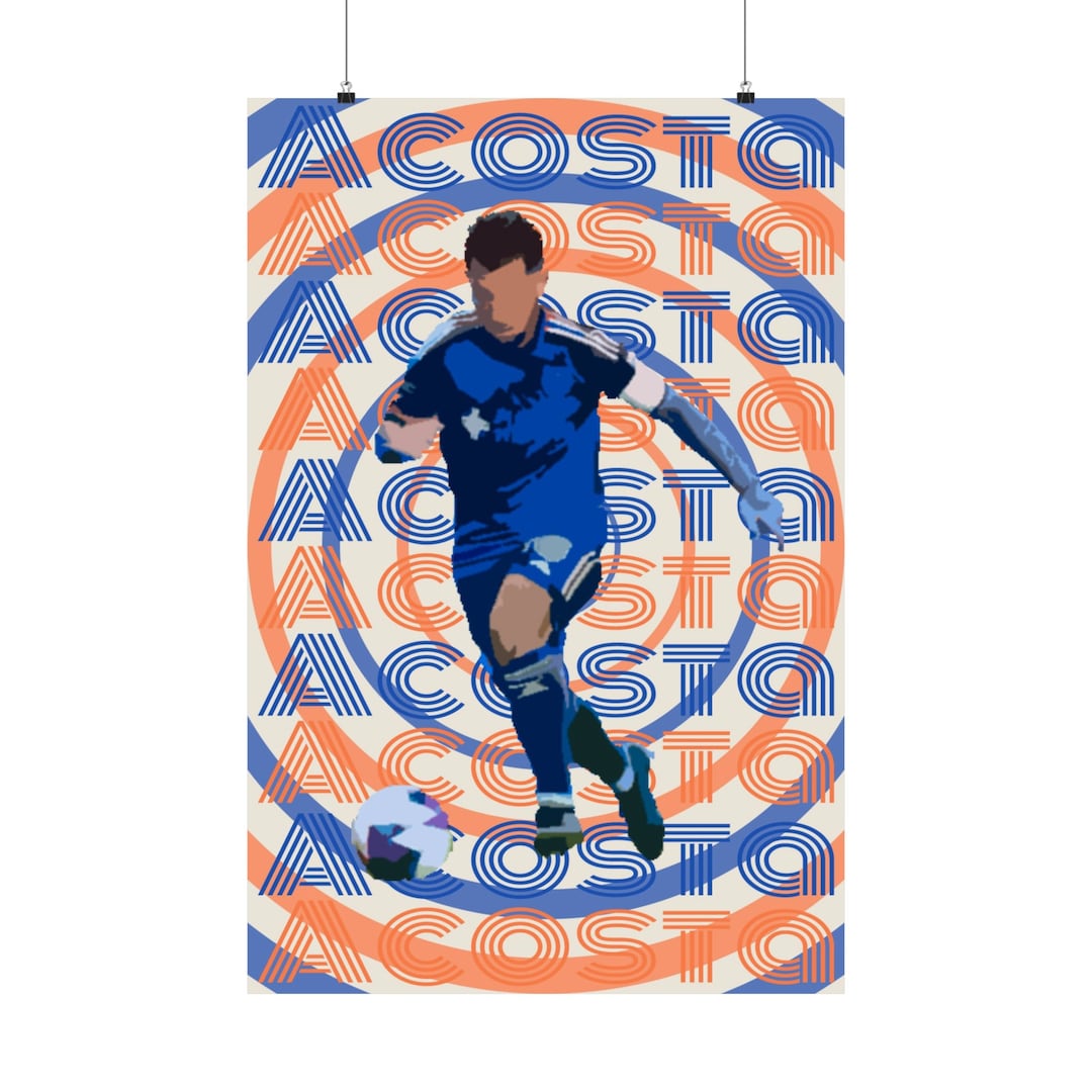 Fc Cincinnati Luciano Acosta Poster / Digital Print Fc Cincinnati ...
