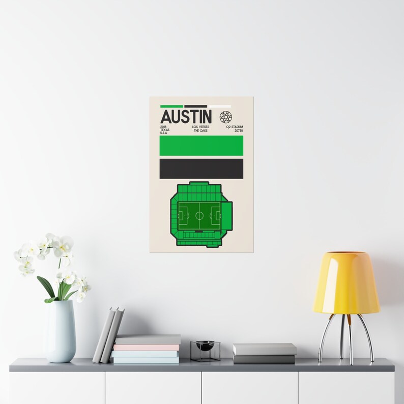 Austin Fc Poster / Print | Austin Fc Stadium Poster / Print | Austin ...