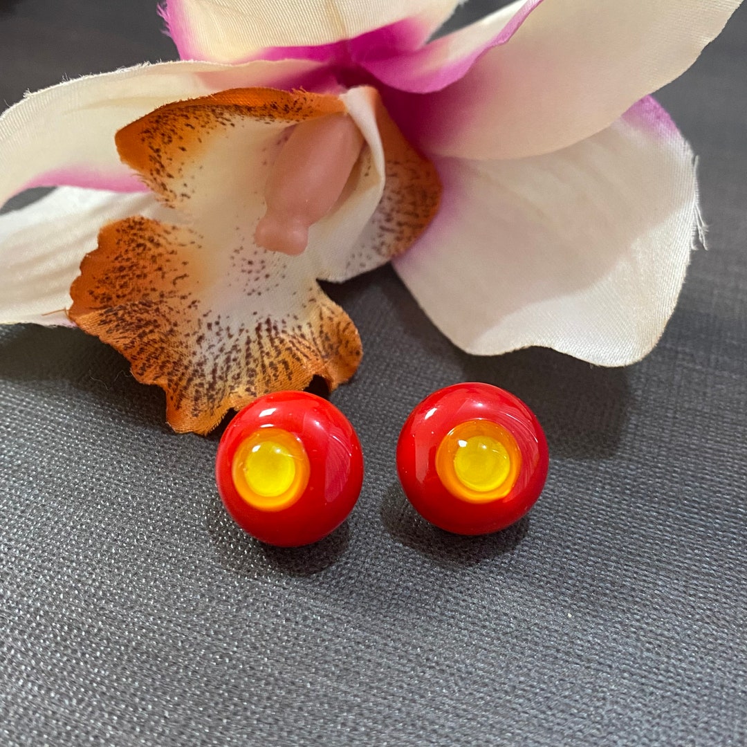 Red Pupil-less Eyes, Creative Eyes Line Glass Eyes, BJD Doll Eyes ...