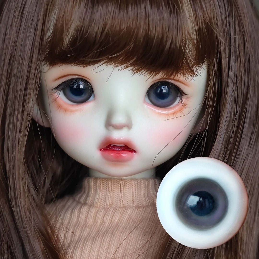 Dark Brown Glass Doll Eyes Custom Doll Eyes Handmade Lampwork Glass Eyes For Articulated Doll