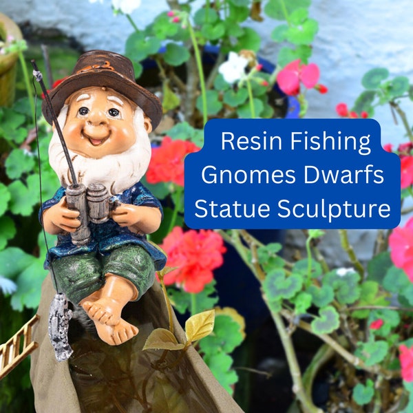 Fishing Gnome - Etsy