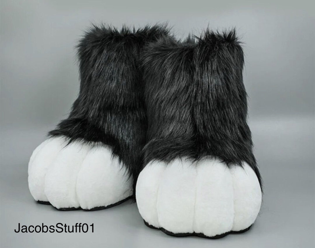 Furry Feet Paws - Etsy