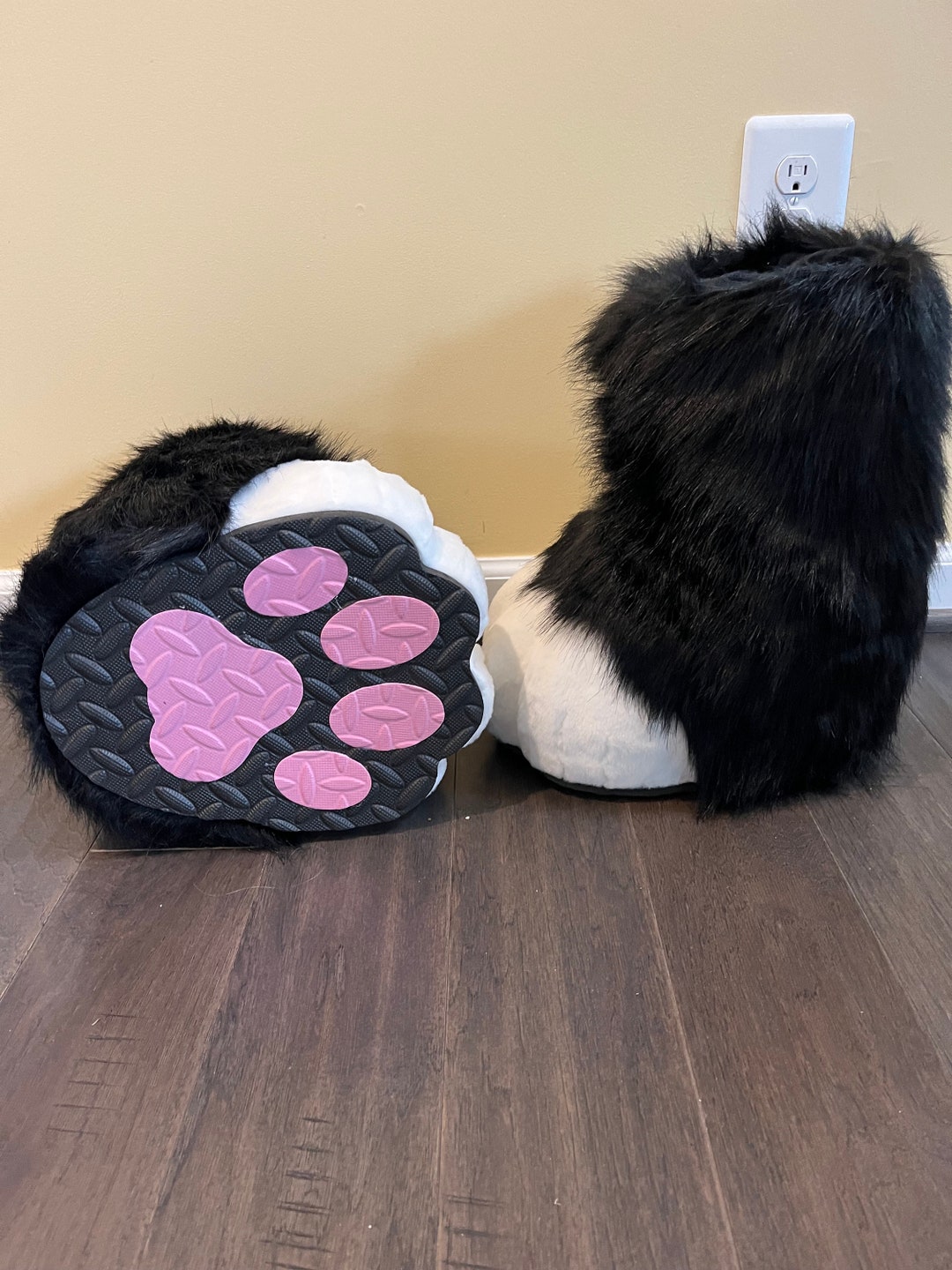 Furry Feet Paws - Etsy