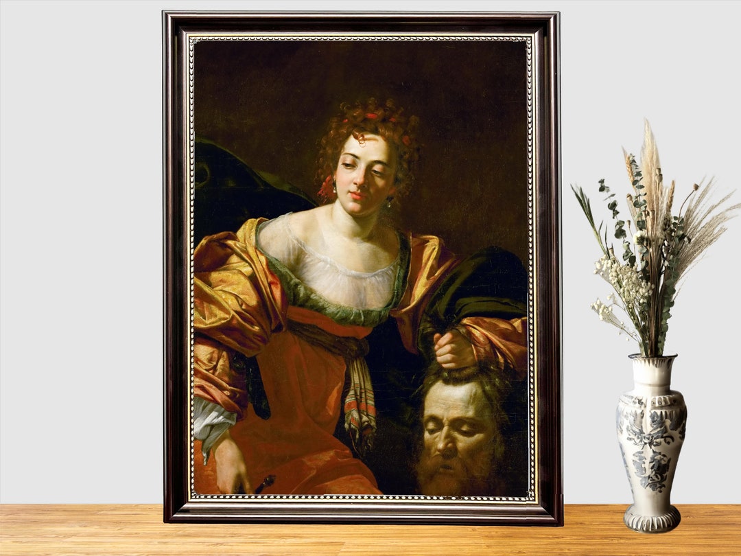 Judith With the Head of Holofernes Salome With the Head of - Etsy