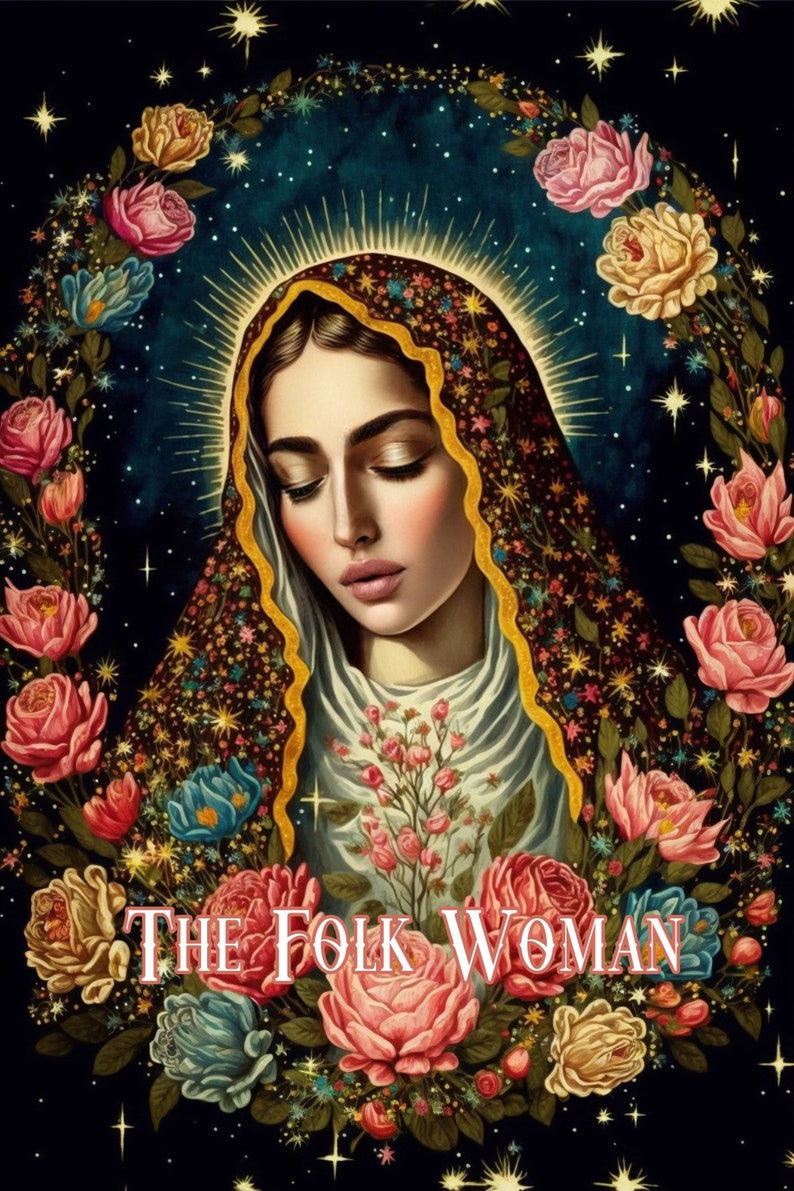 Mediatrix of All Graces Altar Printvintage Inspired Mother - Etsy