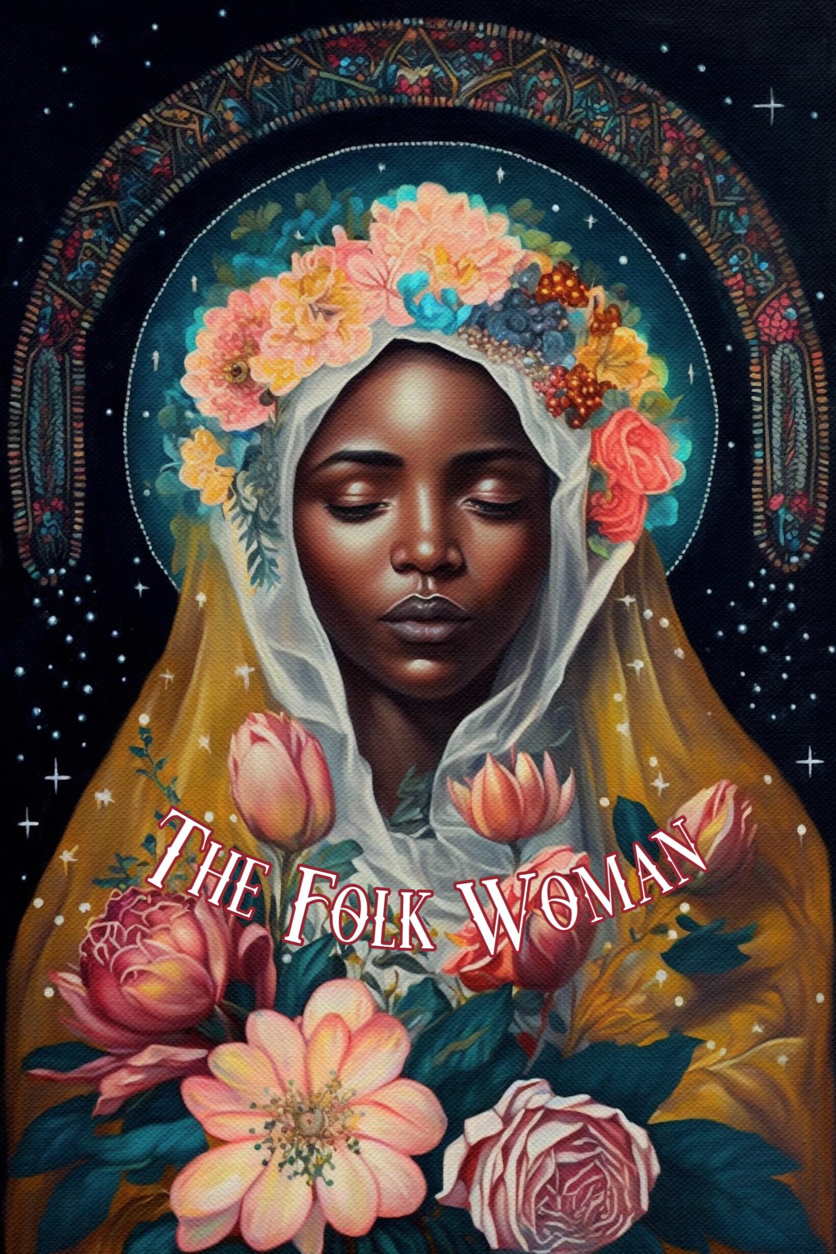 Our Lady of Kibeho 5x7 Altar Print Pop Art Mother Mary - Etsy